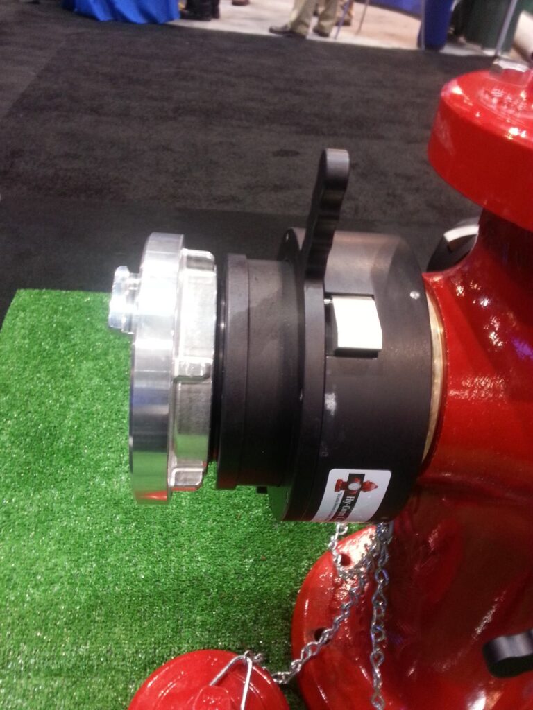About Hy-Conn, a firefighter founded quick hose connection.